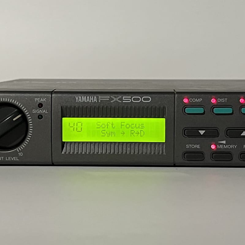 Yamaha FX-500 w/ Power Supply Simul-Effect Processor 80s Rare | Reverb
