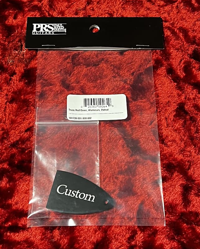 PRS Custom Truss Rod Cover Black Anodized Aluminum. | Reverb