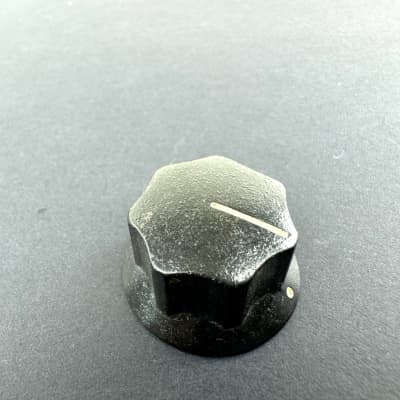 Fender Jaguar, Jazz Bass, Mustang Knob 1964 - Black | Reverb