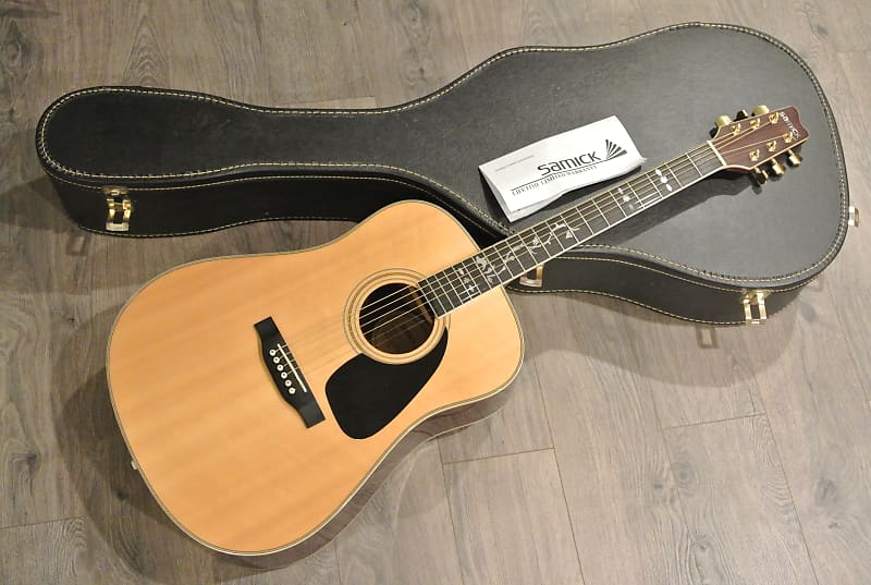 1994 Samick SW 630HS Acoustic- Solid Top, Bookmatched | Reverb