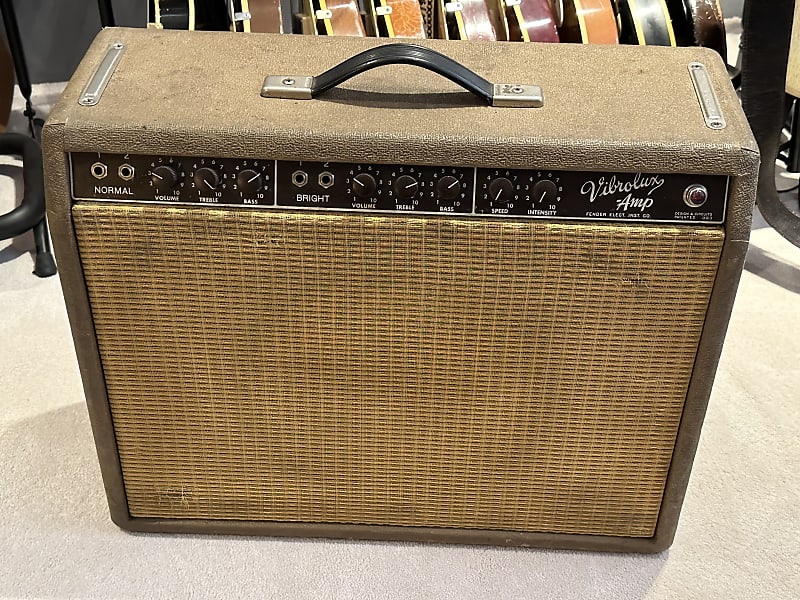 Fender Fender Vibrolux Brown Panel Vintage Pre-CBS | Reverb Canada