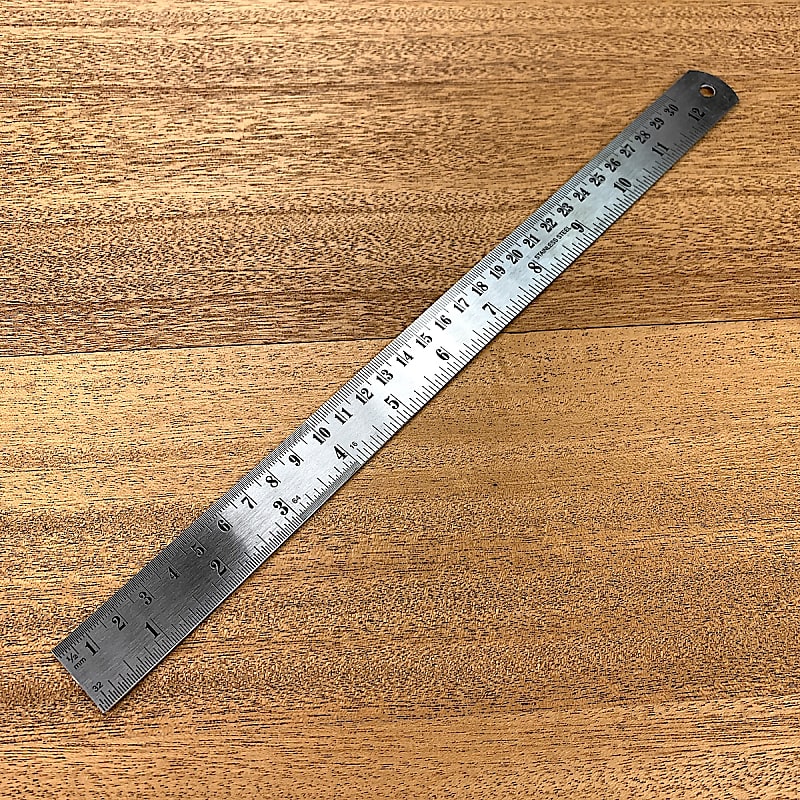 Steel Ruler 12-inch - Luthier - CE-1447.12 | Reverb