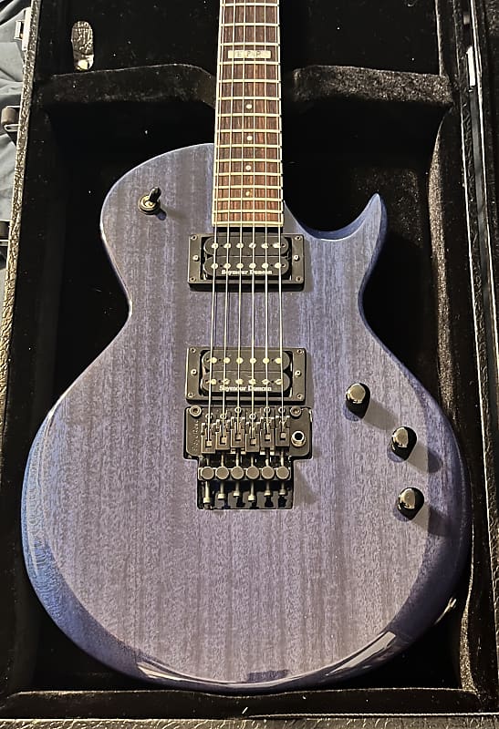 ESP Custom Shop Eclipse 1995 Trans Blue | Reverb