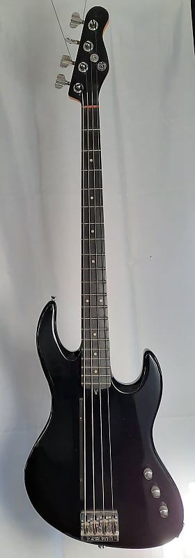 Zeta/Godin Z1 Bass 1991 - Black | Reverb