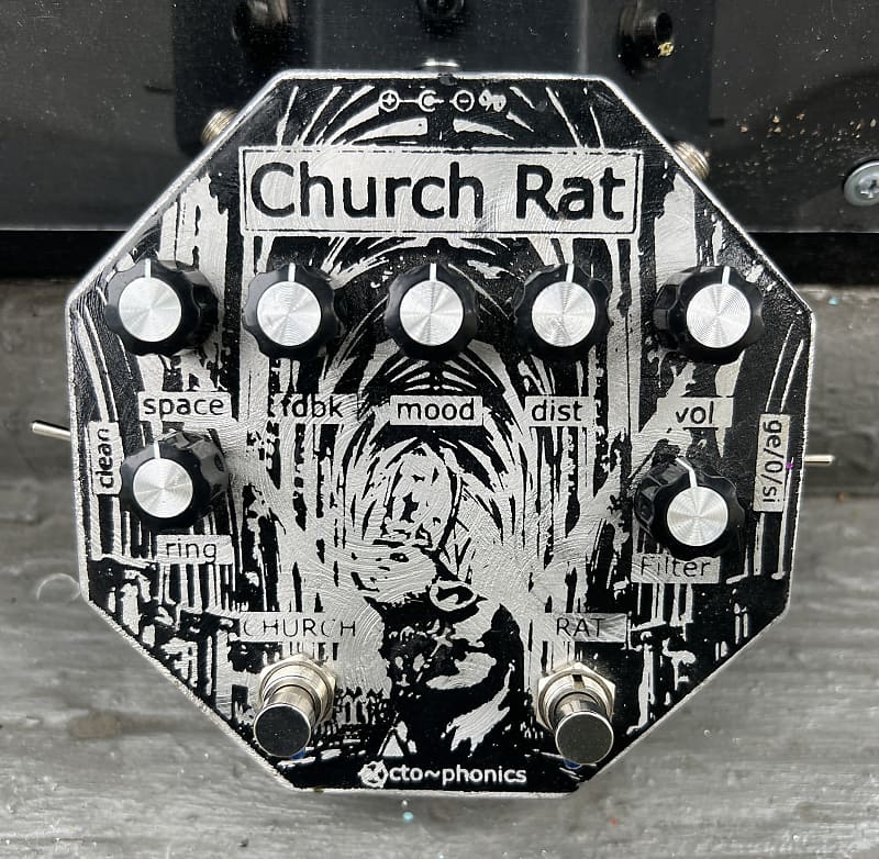 Octo-Phonics Church Rat Distortion Reverb Pedal | Reverb