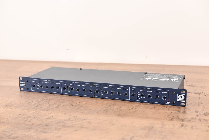Symetrix 581E Distribution Amplifier (4x4) CG00ZAH | Reverb
