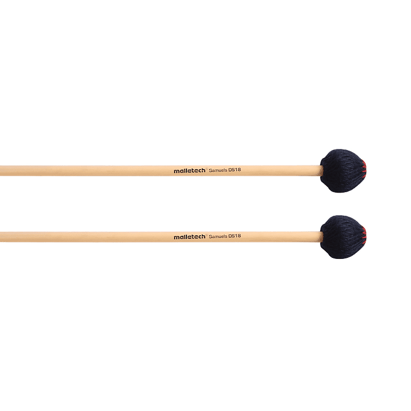 Malletech DS18 Dave Samuels Vibraphone Mallets (Pair) - Hard | Reverb