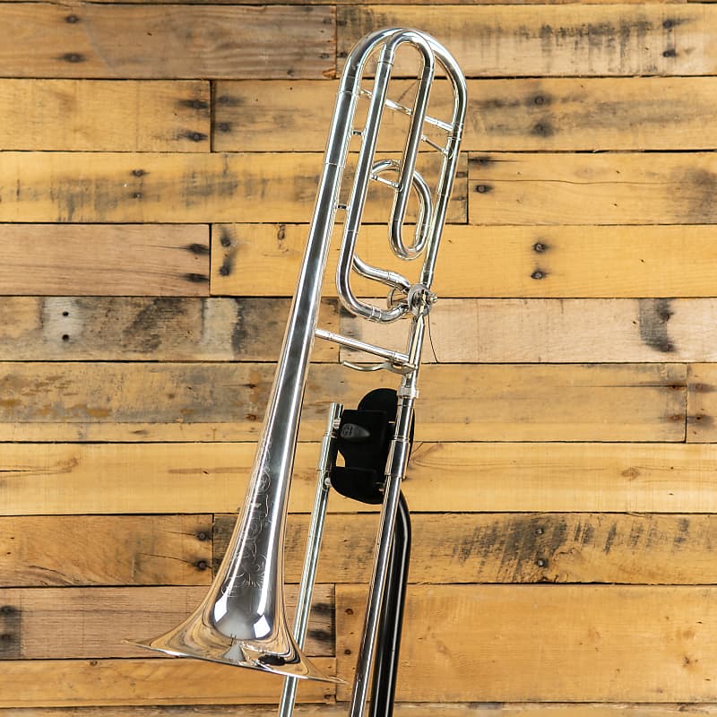 C.G. Conn 66H F-Attachment Trombone - Silver Plated | Reverb