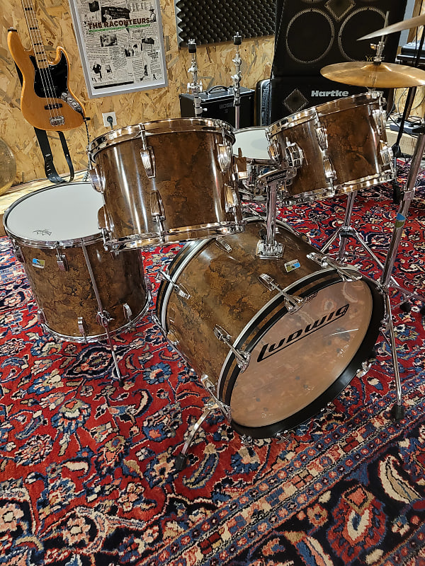Ludwig Big Beat 1978/1979 - Marble Cortex | Reverb