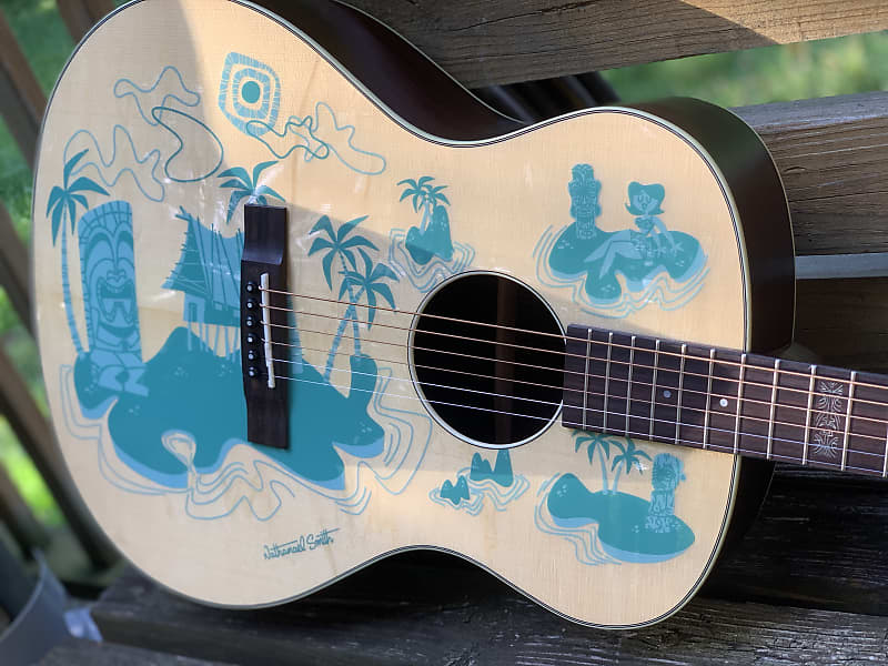 Mollo Tiki Man OM 2022 Acoustic Guitar | Reverb