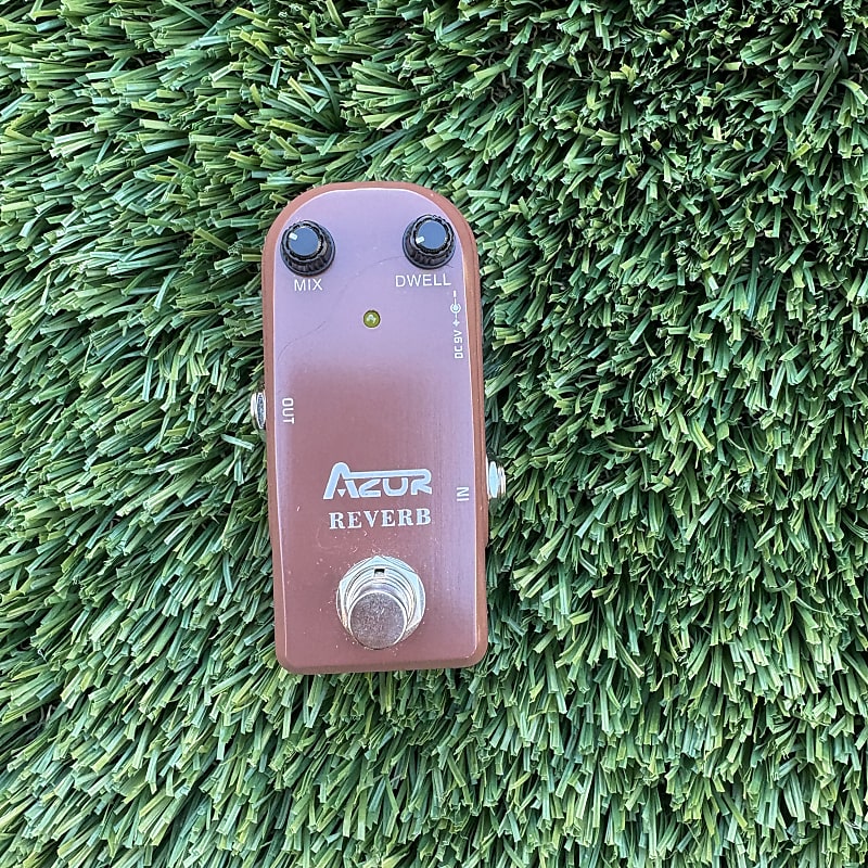 Azor AP311 Spring Reverb Pedal Brown | Reverb