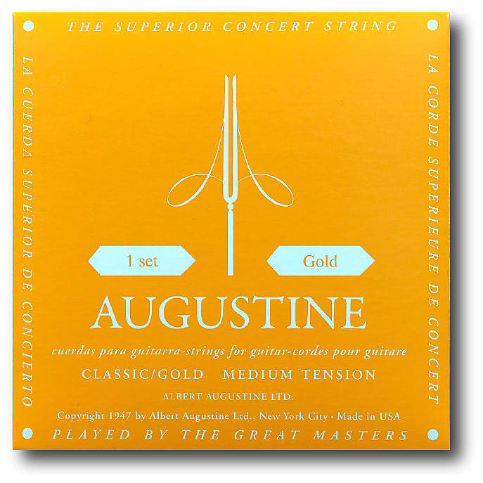 Augustine AGD Classic Gold String Set | Reverb