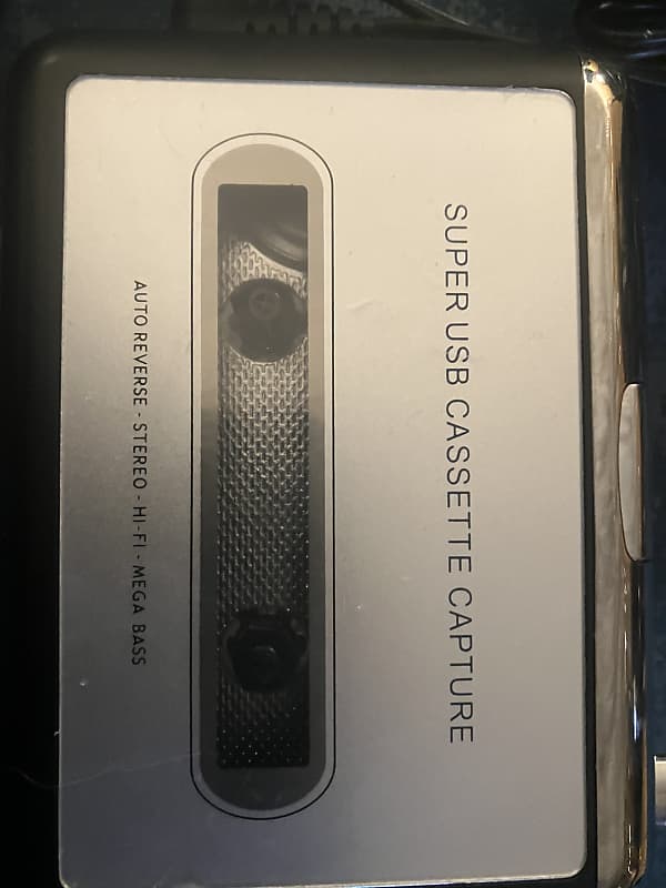 Super USB Cassette Capture auto reverse - stereo - hi-fi - | Reverb