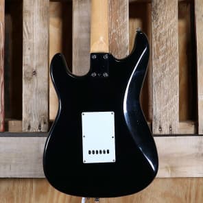 Cort Strat Copy Electric Guitar Black | Reverb