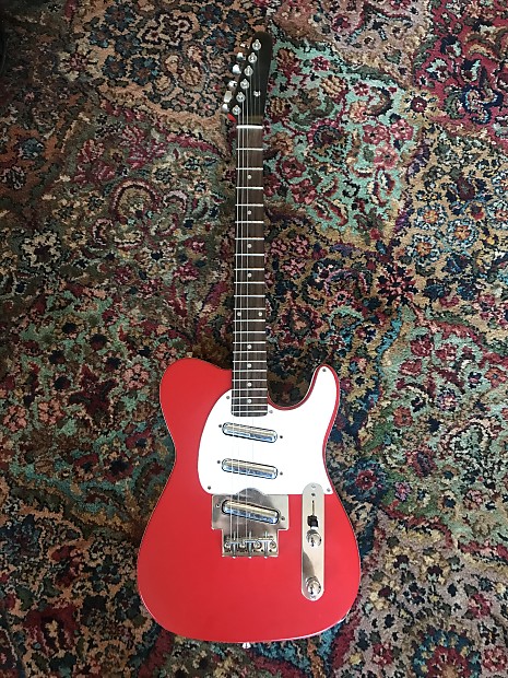 Rick Kelly Danocaster Danelectro / Telecaster 90's Model Red | Reverb