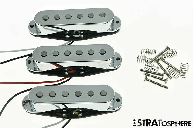 * NEW Alnico 5 for Fender Stratocaster PICKUP SET Strat | Reverb