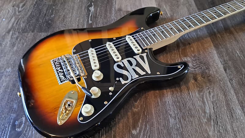 SRV Custom Tribute Build - Glarry Strat Guitar (FREE | Reverb