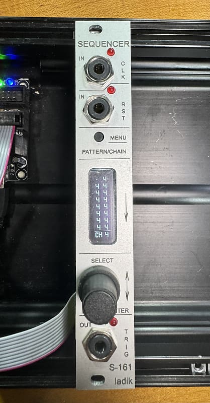 Ladik S-161 16/32-step trig sequencer (4HP) | Reverb