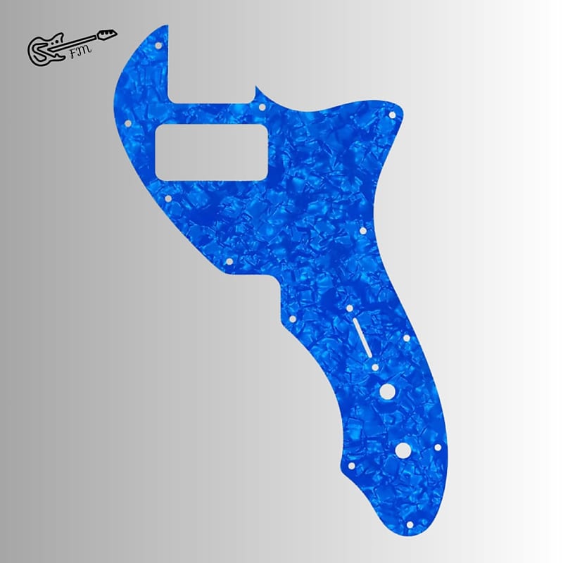 Light Blue Pearl Telecaster Thinline Humbucker | Reverb