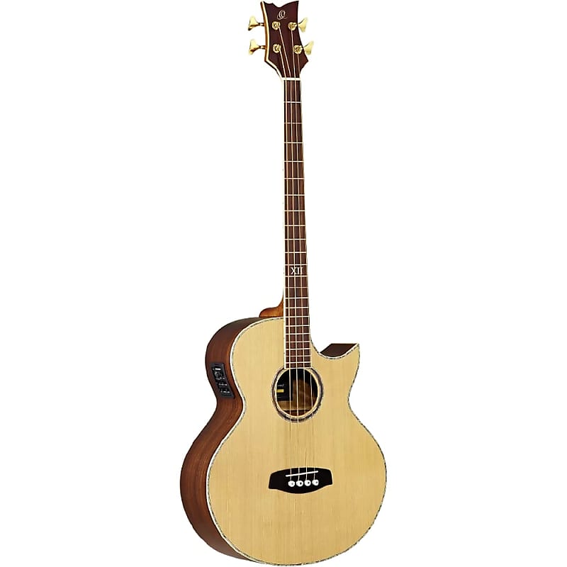Ortega D2-4 Guitars Deep Series 2 A/E 4-String Bass w/ Deluxe | Reverb