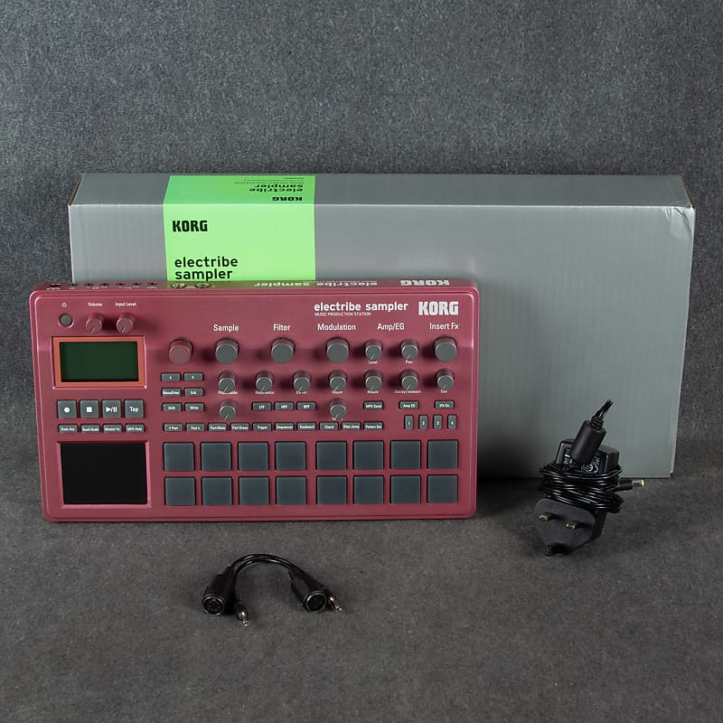 Korg Electribe 2 Sampler Music Production Station - Red - | Reverb UK