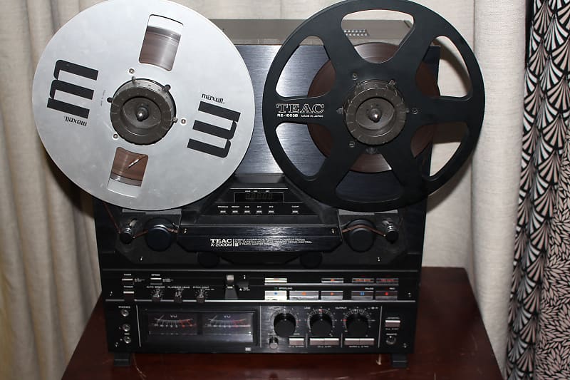 Teac X-2000M 1/4" 2-Track Reel to Reel with Hubs and Reels | Reverb