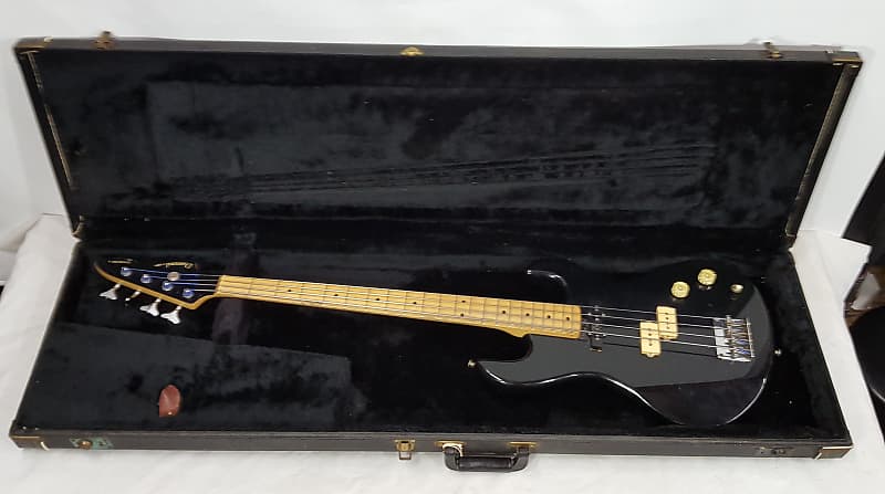 Aria Diamond Standard + Plus Black Electric Bass Guitar Made | Reverb