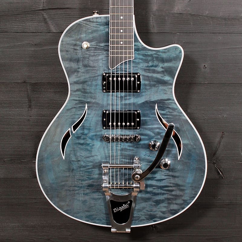 Taylor T3-B Denim Finish Semi-Hollowbody - Authorized Online | Reverb