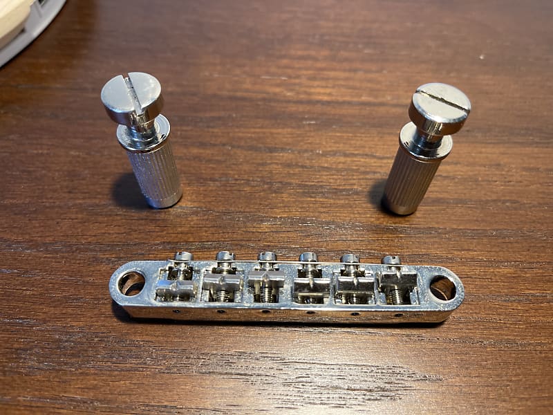 Epiphone LockTone Tune-O-Matic Bridge 2020 Chrome | Reverb