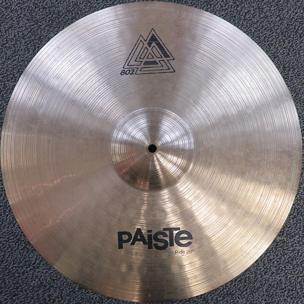 Paiste 20" 802 Ride Cymbal | Reverb