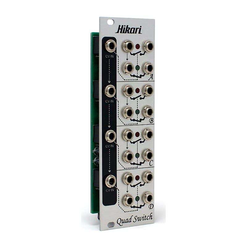 Hikari Instruments Quad Switch Eurorack Module | Reverb