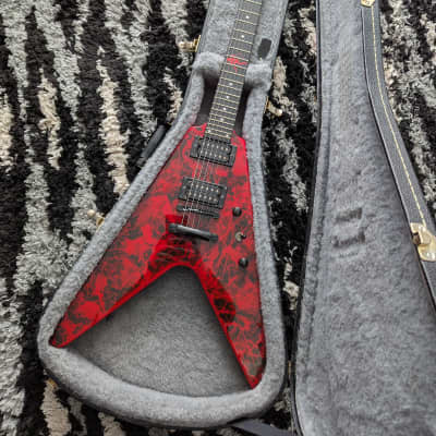 DBZ Venom Flying V Electric Guitar with Floyd Rose + OHSC | Reverb UK