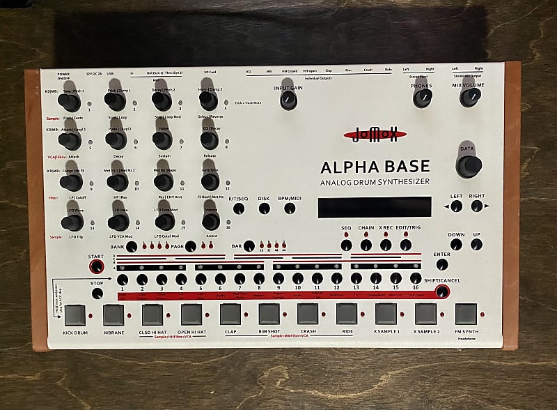 Jomox AlphaBase Alpha Base Analog Drum Machine/Synth | Reverb