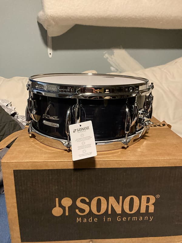 Sonor Vintage Series Snare Drum - 14 x 5.75 2022 - Black | Reverb