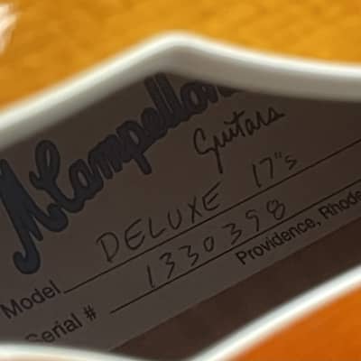 1998 Mark Campellone Deluxe 17"s Sunburst | Reverb