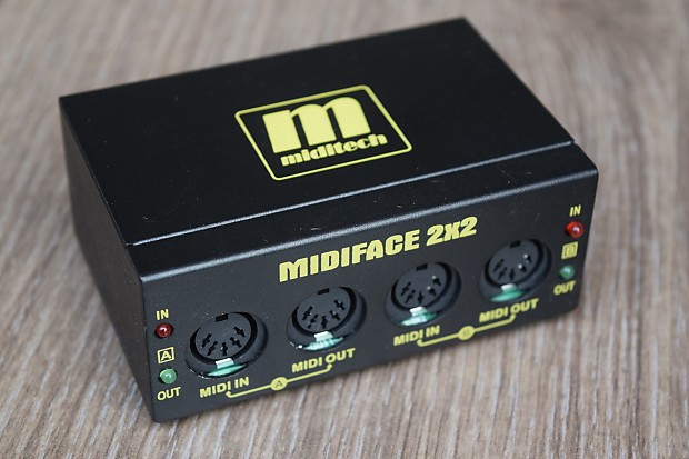 Miditech - MIDIface 2x2 - Midi Interface | Reverb