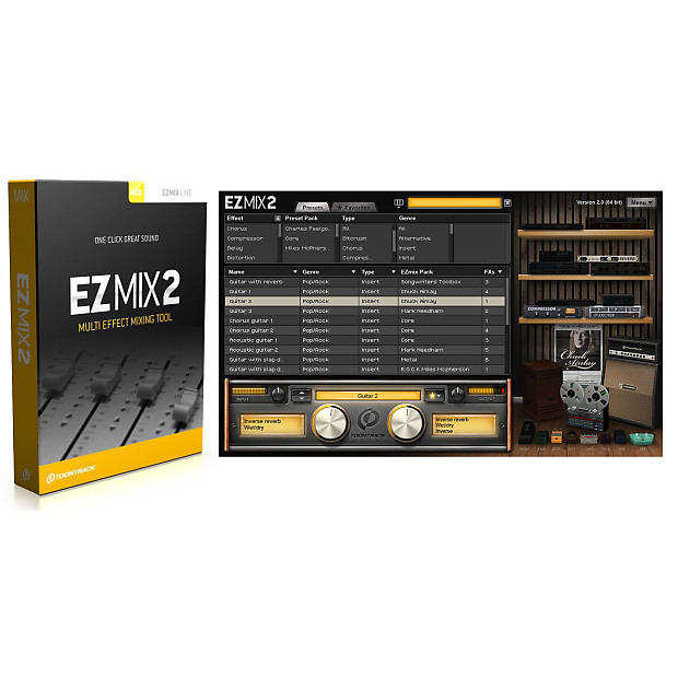 Toontrack EZMix 2 Plugin for Pro Tools, Logic, Live, Cubase, | Reverb