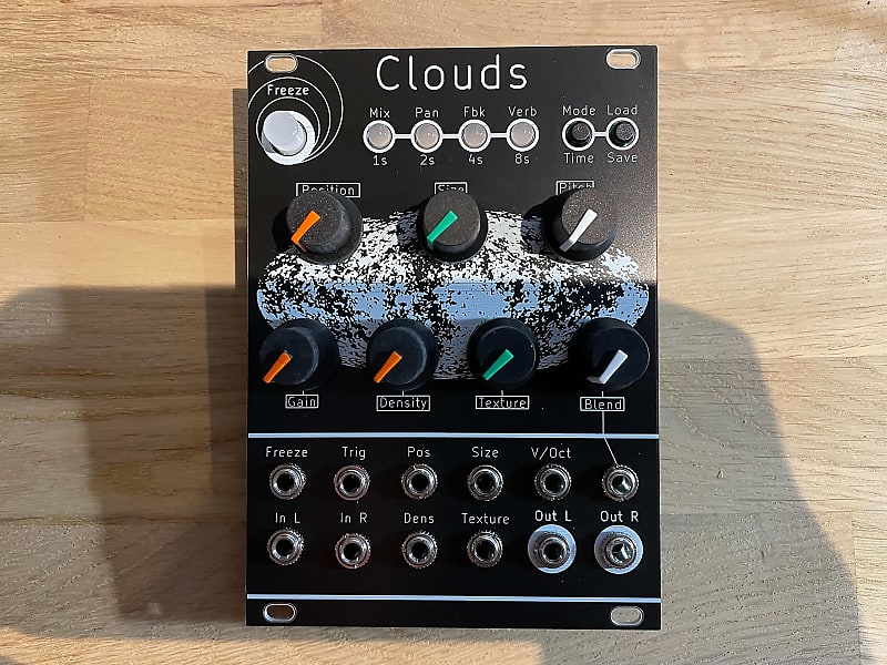 Mutable Clouds Clone 18Hp - Black aluminium graphic Panel | Reverb UK