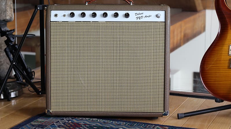 Fender Deluxe Reverb clone, Princeton chassis and 12" speaker | Reverb