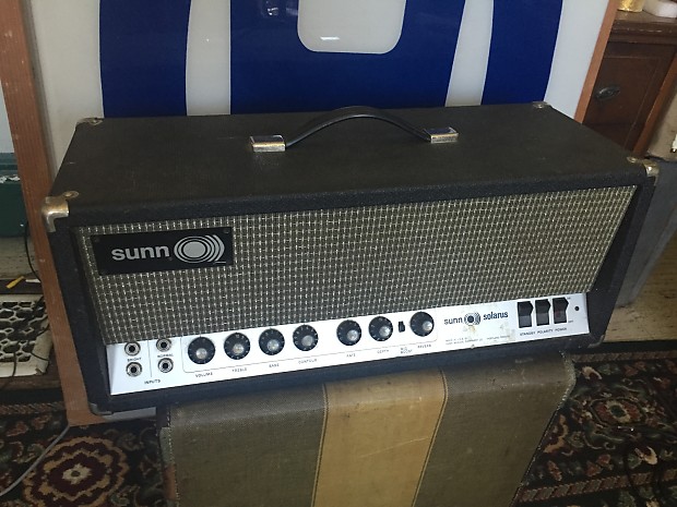 1969 SUNN Solarus Head 60 Watt EL-34 | Reverb