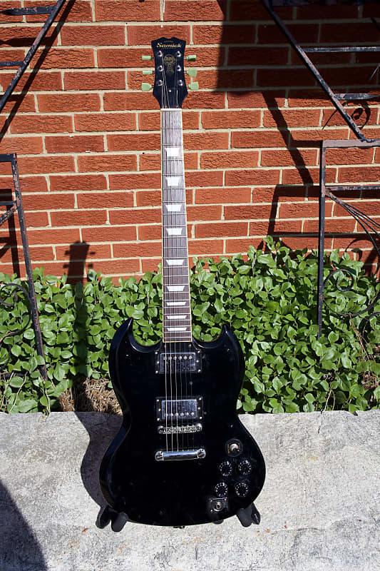 Samick Artist Series Edition SG-450 2000's - Black | Reverb