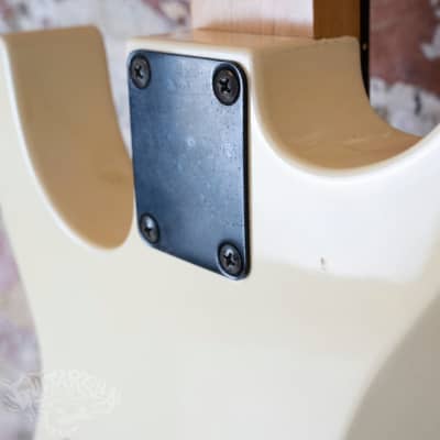 ZEP II Custom Super Strat 1980's White MIJ Japan ESP | Reverb