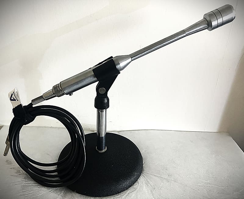 Vintage 1960's era Unbranded Long Slender Dynamic Microphone, | Reverb