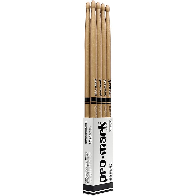 Promark Classic Forward Hickory Drum Sticks, Buy 3 Pair, Get | Reverb