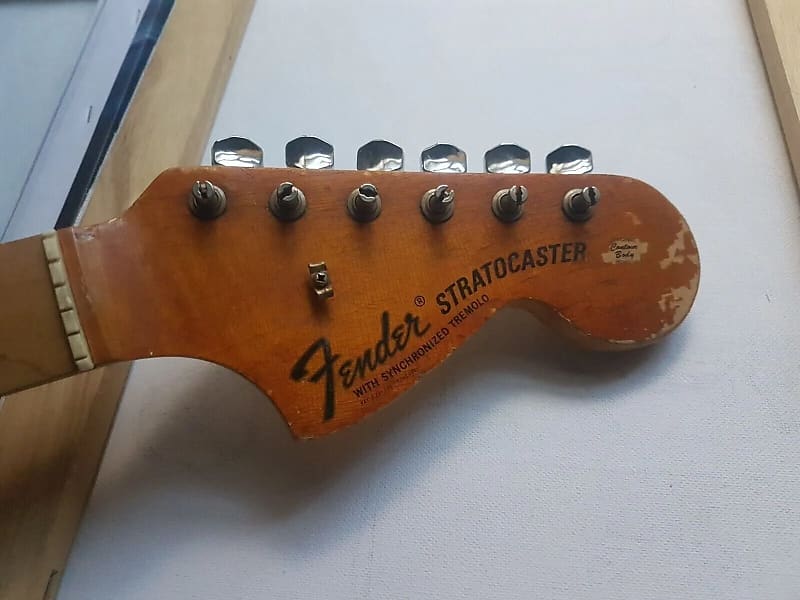 1969 FENDER STRATOCASTER MAPLE CAP NECK USA | Reverb