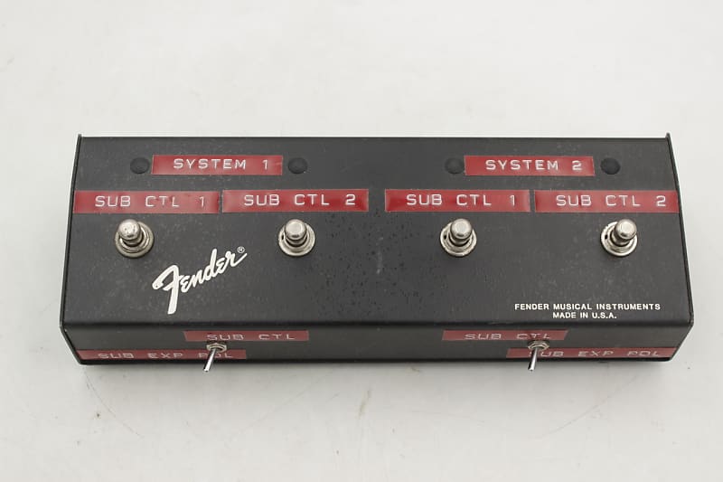 Fender Vintage 4 Button Footswitch - Unknown Model - maybe | Reverb