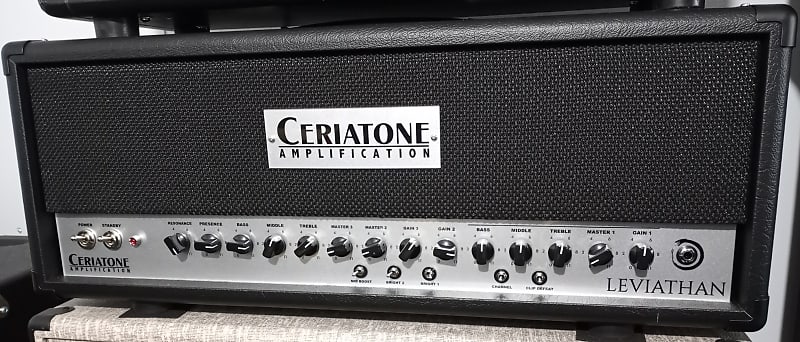 Ceriatone Leviathan 100, 3 Channel Tube Amp Head | Reverb