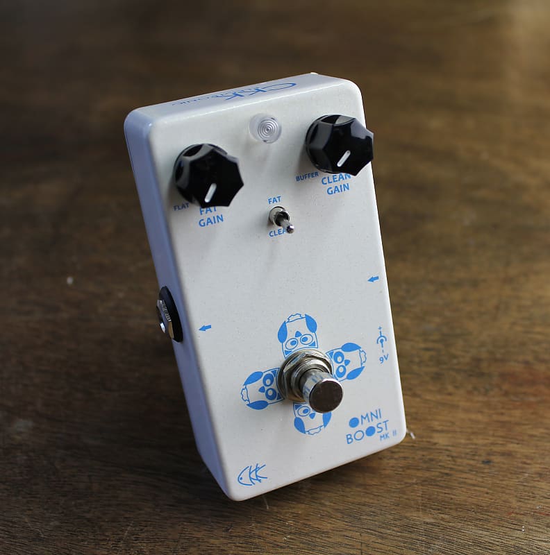 CKK Electronics Omni Boost II 5th 2021 - White Sparkle | Reverb UK