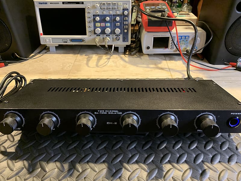 3 BAND 1U RACK STEREO DJ TONE FREQUENCY ISOLATOR TWO CHANNEL | Reverb