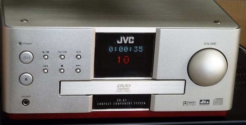 JVC EX-A1 MICRO STEREO MUSIC SYSTEM+REMOTE+POWER CABLE. | Reverb